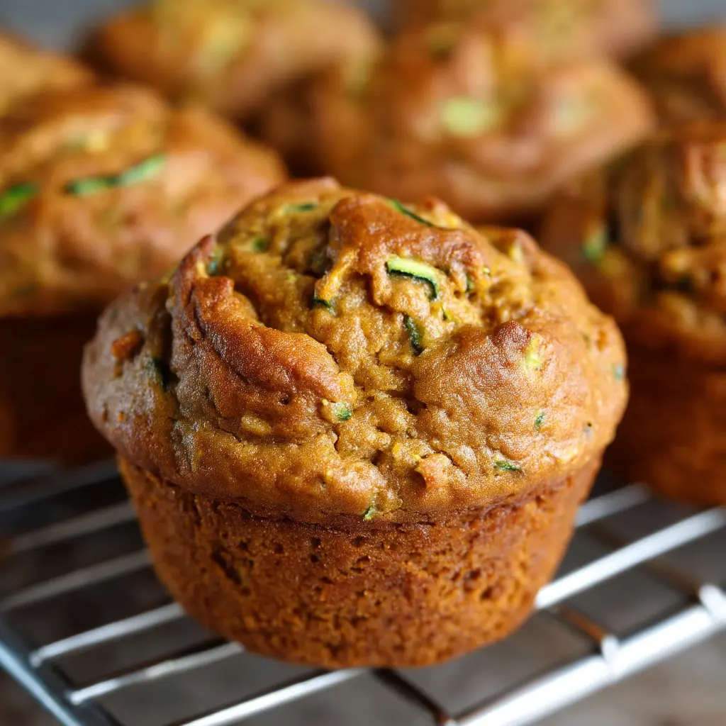 No Sugar Added Pumpkin Zucchini Muffins – 5-Star Healthy Recipe